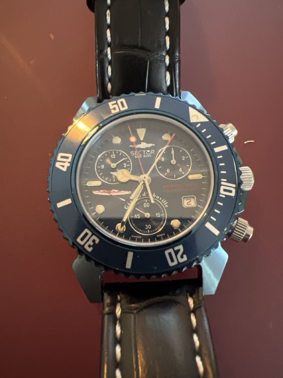 Sector SGE 500 limited edition D'Aboville Armbanduhr 1992 (Gebraucht ...