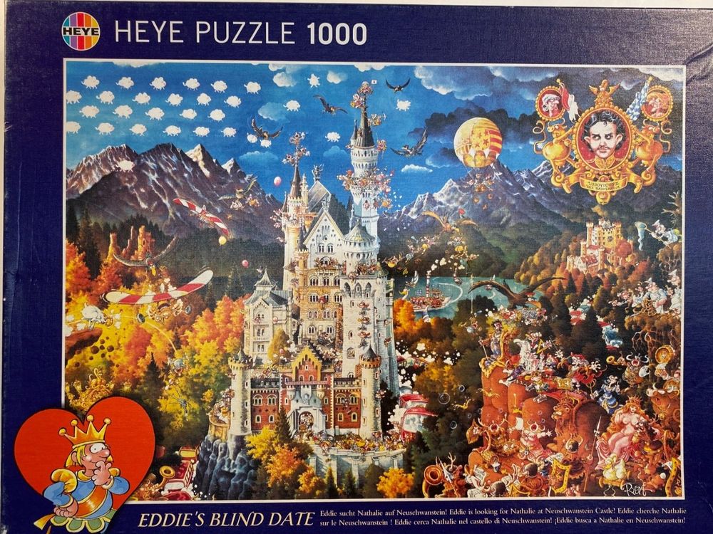 Heye Puzzle Eddie's Blind Date Nathalie 1000 (Gebraucht) in Dürnten für ...