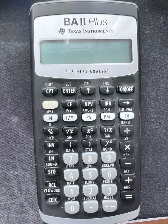 Texas Instruments TI-BA II Plus (Gebraucht) in St. Gallen für CHF 5 ...