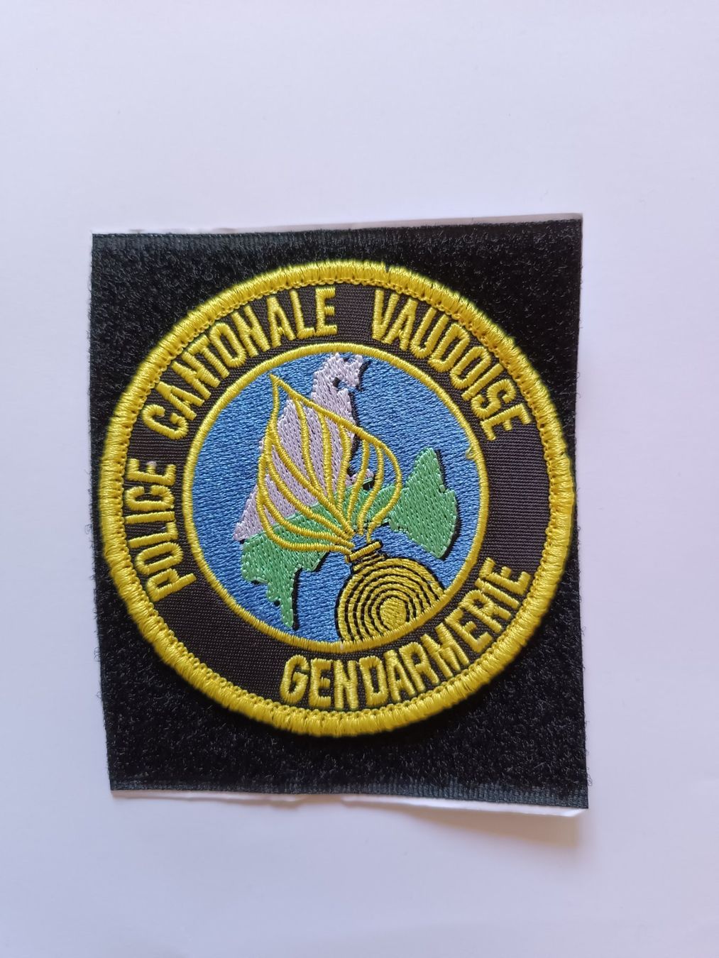 Badge Klettaufnäher Patch Polizei Waadt (Neu (gemäss Beschreibung)) in ...