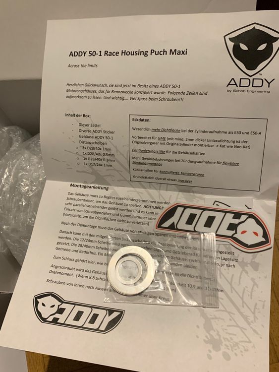 Neu: ADDY Rennmotoren-Gehäuse passend für Puch Maxi S/N | Kaufen auf ...
