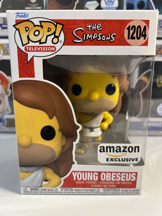 Funko POP! Television Les Simpsons Young Obeseus Ed. Limitée (Neu und ...
