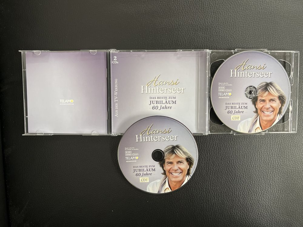 Hansi Hinterseer - Das Beste zum Jubiläum - 2CDs/40 Hits (Gebraucht) in Winterthur für CHF 2 ...