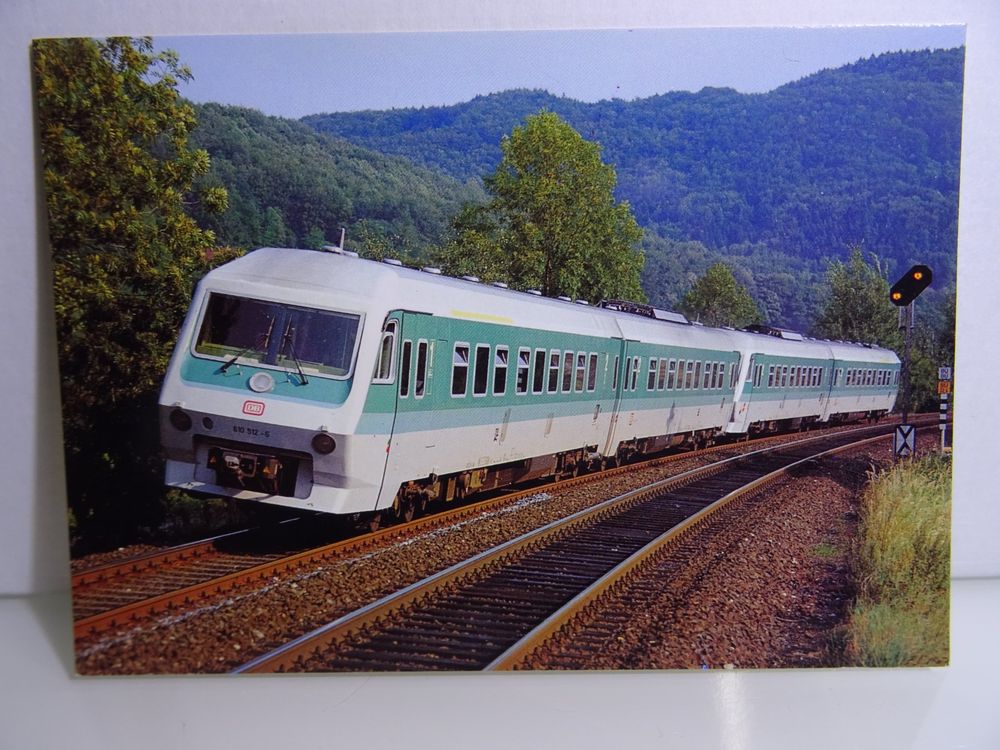 Postkarte DB Diesel Triebwagen VT 610 "Pendolino". (Gebraucht) in Teufen AR für CHF 1.5 – mit ...