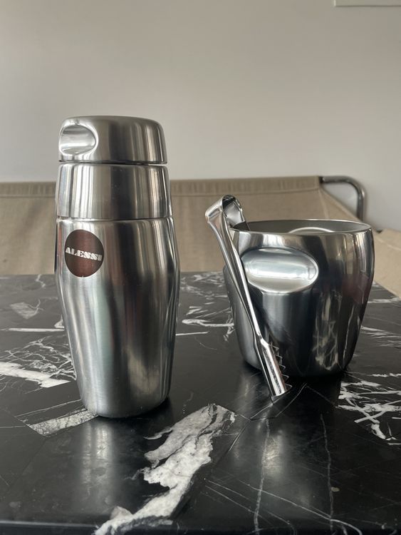 Alessi Cocktail Shaker, Eiseimer, Eiszange (Gebraucht) in zürich für ...