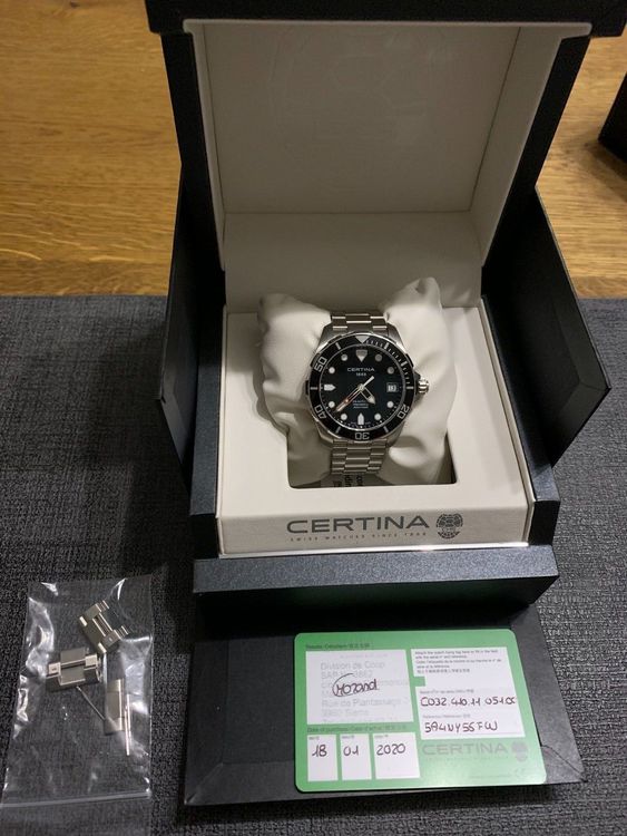 Certina DS Action Precidrive Neu! (Neu und originalverpackt) in Glis für CHF 400 – mit Lieferung ...