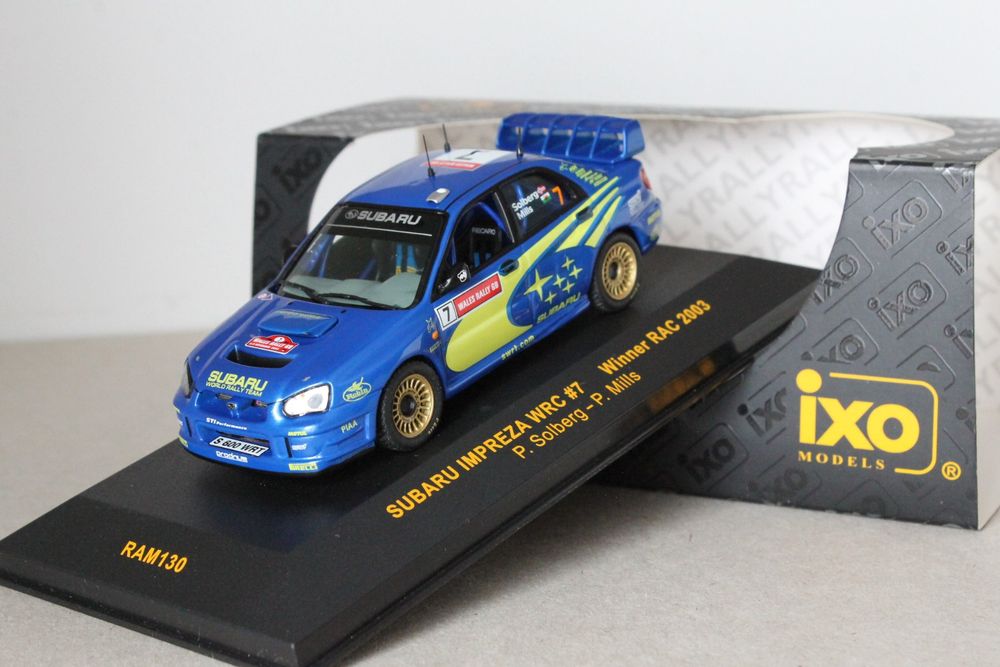 Subaru Impreza WRC # 7 P.Solberg Winner RAC 2003 / 1:43 | Kaufen auf ...
