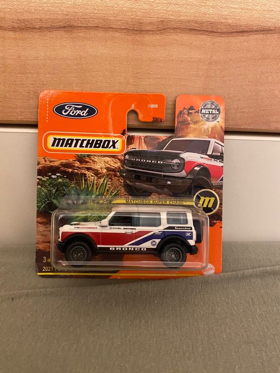 Matchbox - Ford Bronco SUPER CHASE (Neu und originalverpackt) in ...