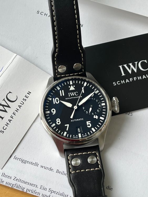 IWC Big Pilot 46mm IW501001 Fullset mit Garantie (Gebraucht) in ...
