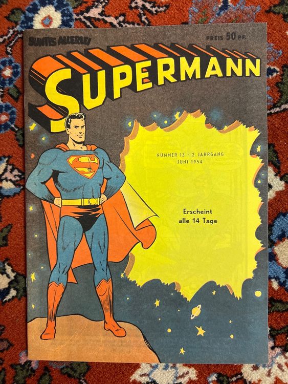 Supermann 1954 Nr. 13 erste deutsche Ausgabe Buntes Allerlei (Gebraucht ...