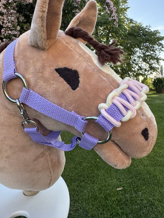 Steckenpferd Halfter, Lila Zubehör für Kinder, Neu! (Neu (gemäss ...