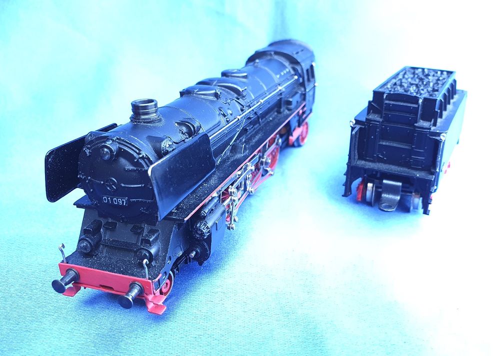 LOCO VAPEUR & TENDER/DAMPFLOK & TENDER MÄRKLIN 3048 / 01 097 (Gebraucht ...