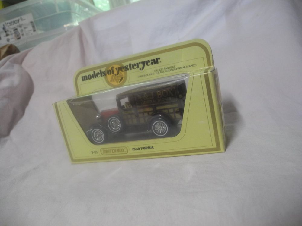 MATCHBOX Y 21 1930 FORD MIB (Neu und originalverpackt) in Gurtnellen ...