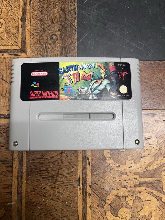 Earthworm Jim - Super Nintendo - SNES | Kaufen auf Ricardo