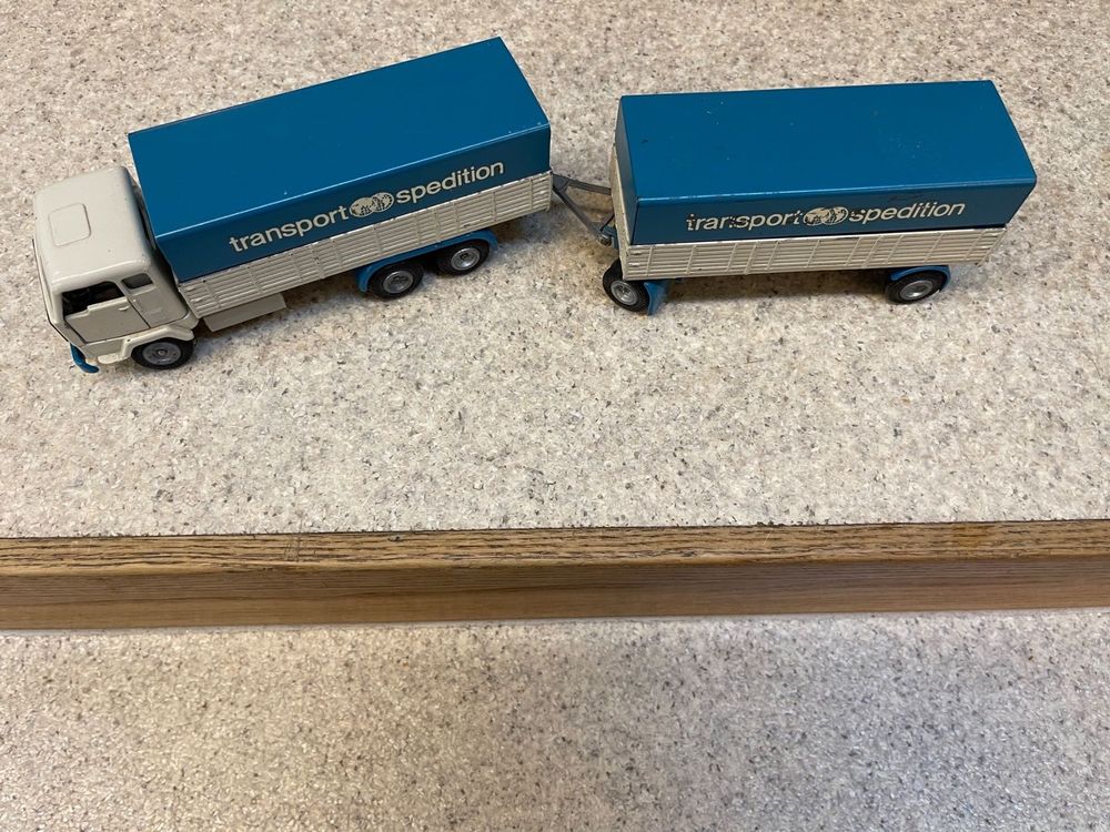 Vintage Tekno VOLVO FB-88 Transport Spedition Tandem Truck i (Gebraucht ...
