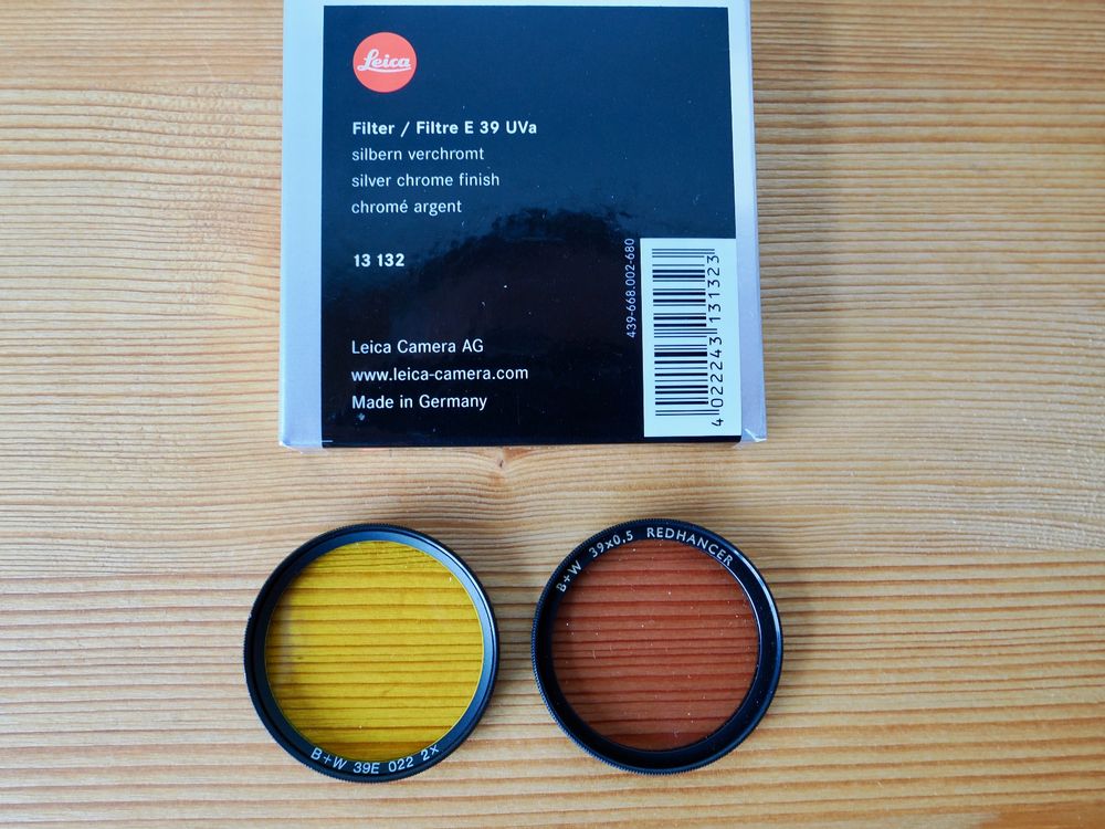 Leica Filter silbern verchromt E 39 UVa (Gebraucht) in Othmarsingen für ...