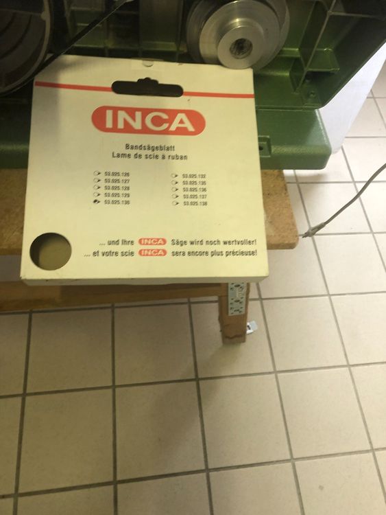 Inca expert 500 Bandsäge (Gebraucht) in Ammerzwil BE für CHF 780 – nur ...