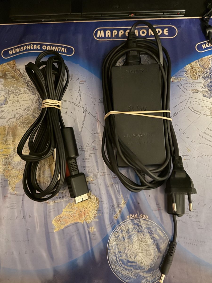 PlayStation 2 - Console + Jeux + carte mémoire fonctionnelle (D ...