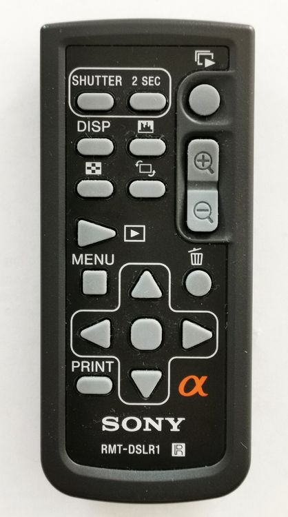 SONY alpha remote Fernauslöser RMT-DSLR1 (ohne Batterie) (Gebraucht) in ...