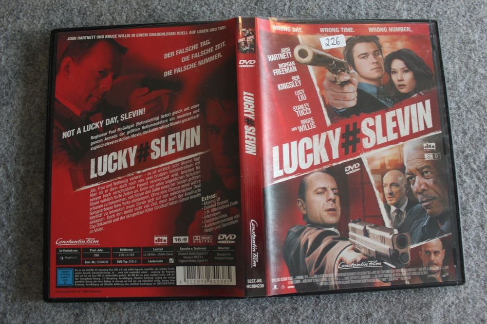 Lucky Number Slevin DVD ( 226) (Gebraucht) in Geroldswil für CHF 2 ...