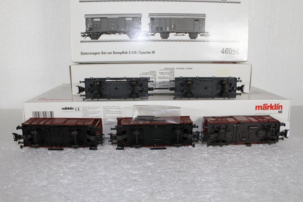 Märklin 46056 SBB, FS Güterwagen-Set (Neu (gemäss Beschreibung)) in ...