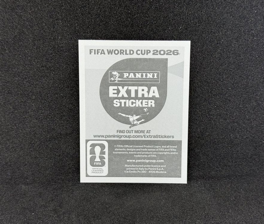 Jérémy Doku Panini 2026 Extra Sticker Bronze RARE WM (Neuf (Voir ...