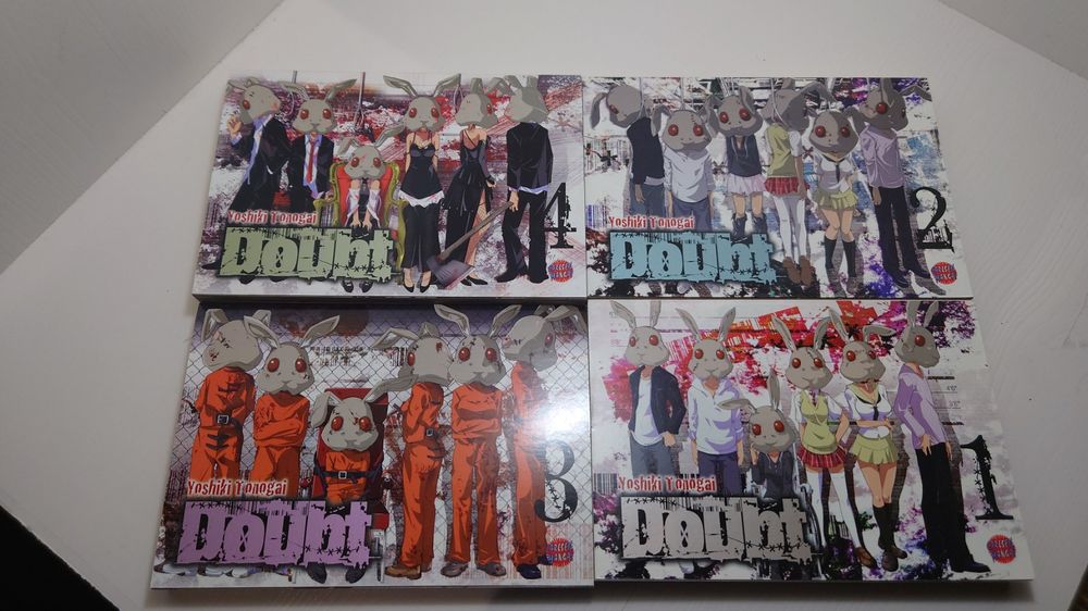 Doubt Manga Komplettserie 1-4, Yoshiki Tonogai, Top! (Gebraucht) in ...