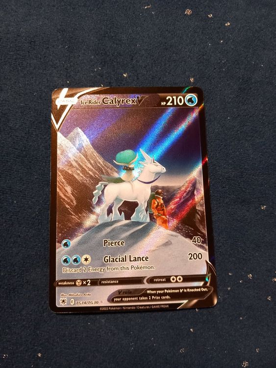 Ice Rider Calyrex Special Illustration Rare (EN) TG14 (Neu (gemäss ...
