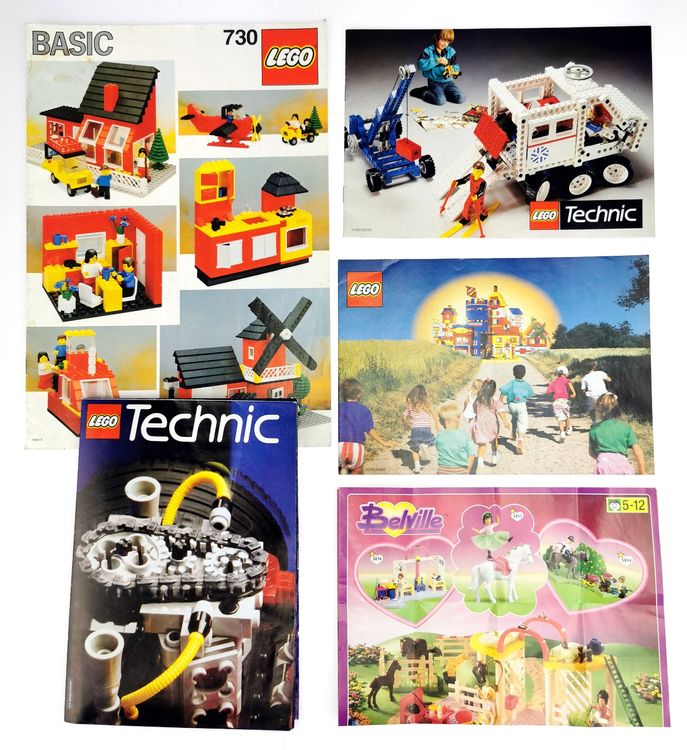 Lego Anleitungen aus Technic, Basic und Belville (Gebraucht) in ...