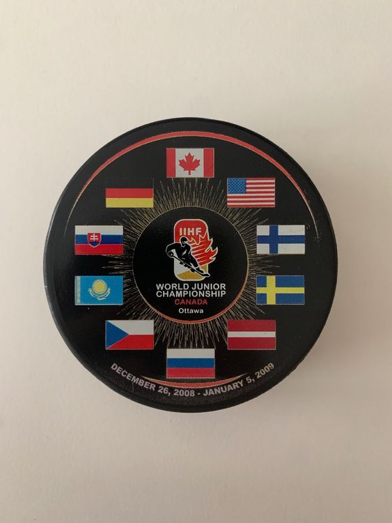 Souvenir Puck IIHF Junioren WM 2009 Ottawa (Neu (gemäss Beschreibung)) in Mühlau für CHF 16 ...
