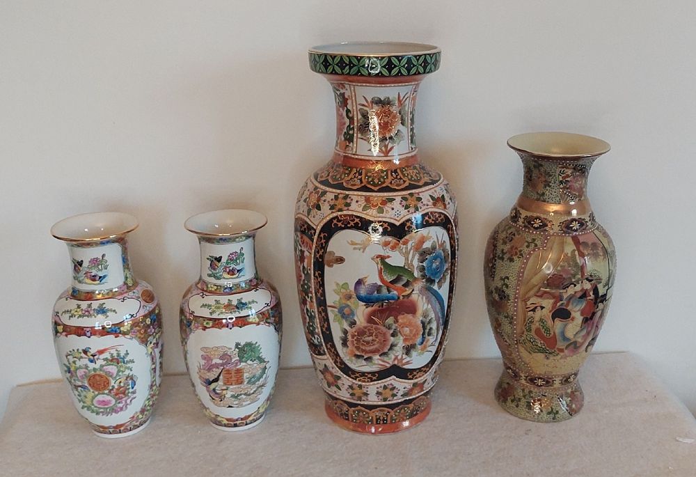 4 schöne China Vasen, Top Zustand! (Gebraucht) in Ipsach für CHF 80 ...