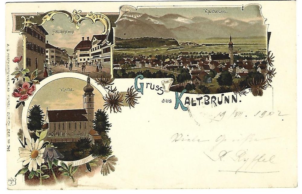 Gruss aus Kaltbrunn Litho (Gebraucht) in Wetzikon ZH für CHF 22 – mit Lieferung auf Ricardo kaufen