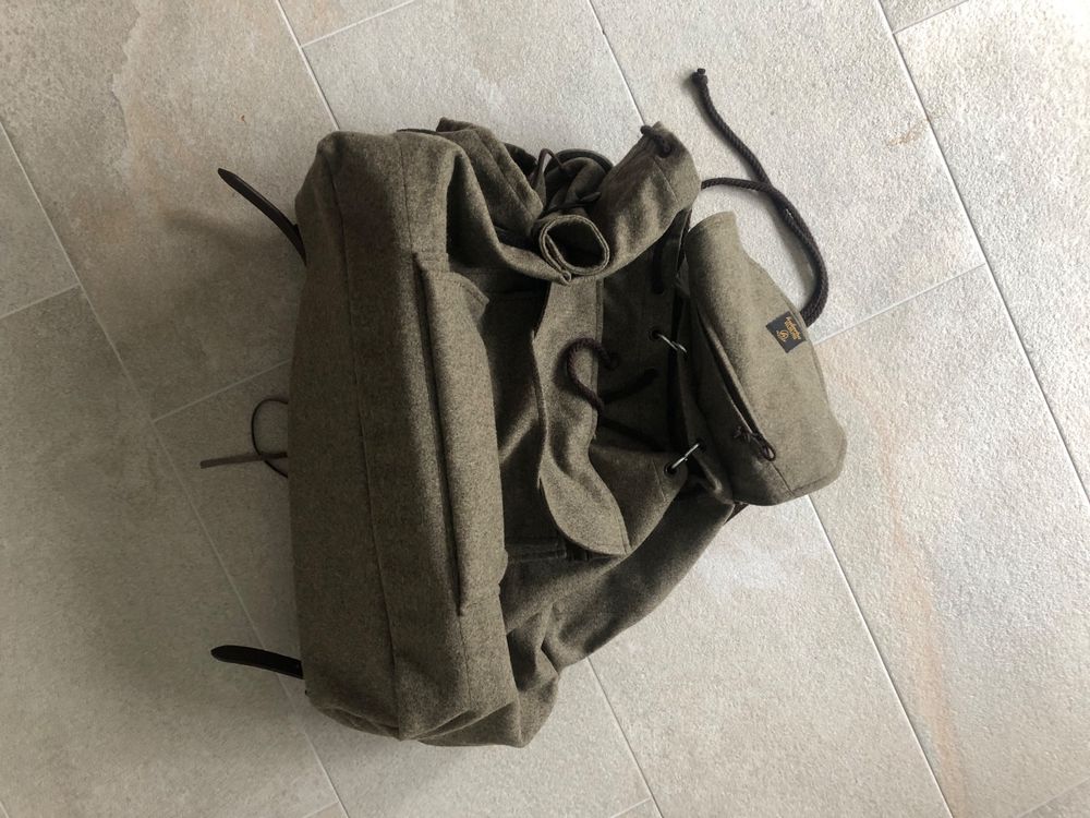 Hubertus Rucksack für Dackel aus Loden | Kaufen auf Ricardo