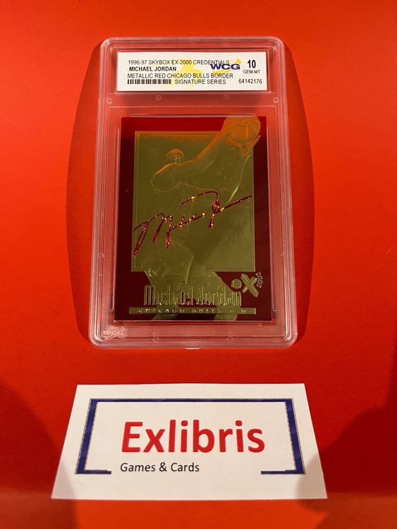 Michael Jordan METALLIC RED BULLS BORDER (Neu und originalverpackt) in ...