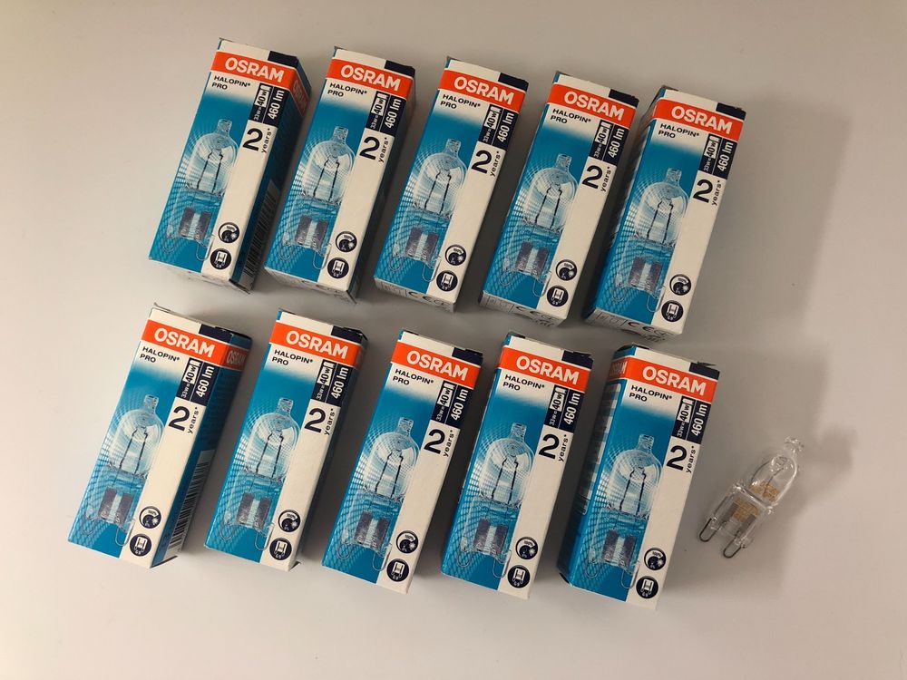 Halopin PRO Halogenlampe 33W, 230V, G9 (Leuchtmittel) (Neu und ...