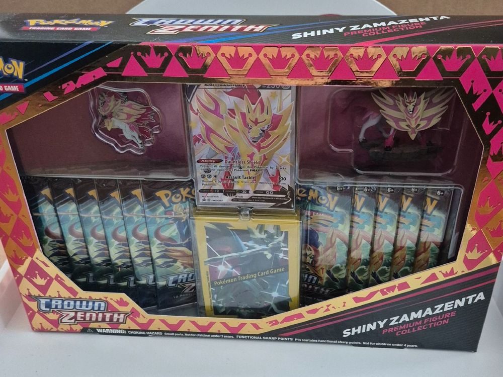 Pokémon Crown Zenith Shiny Zamazenta Premium Collection (Neu und originalverpackt) in Widnau für ...