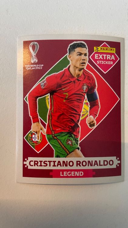 Panini WM 2022 Extra Sticker C. Ronaldo | Kaufen auf Ricardo