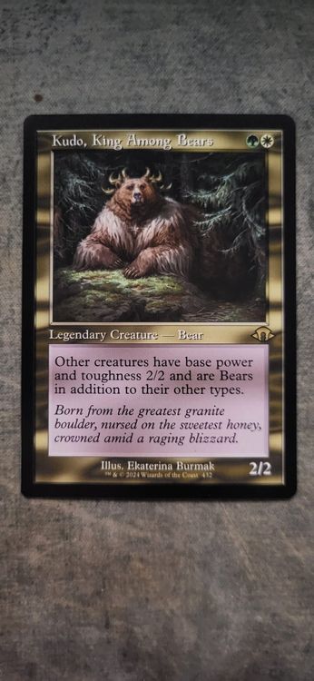 Kudo, King Among Bears (V.2) (Neu (gemäss Beschreibung)) in Wilen b ...