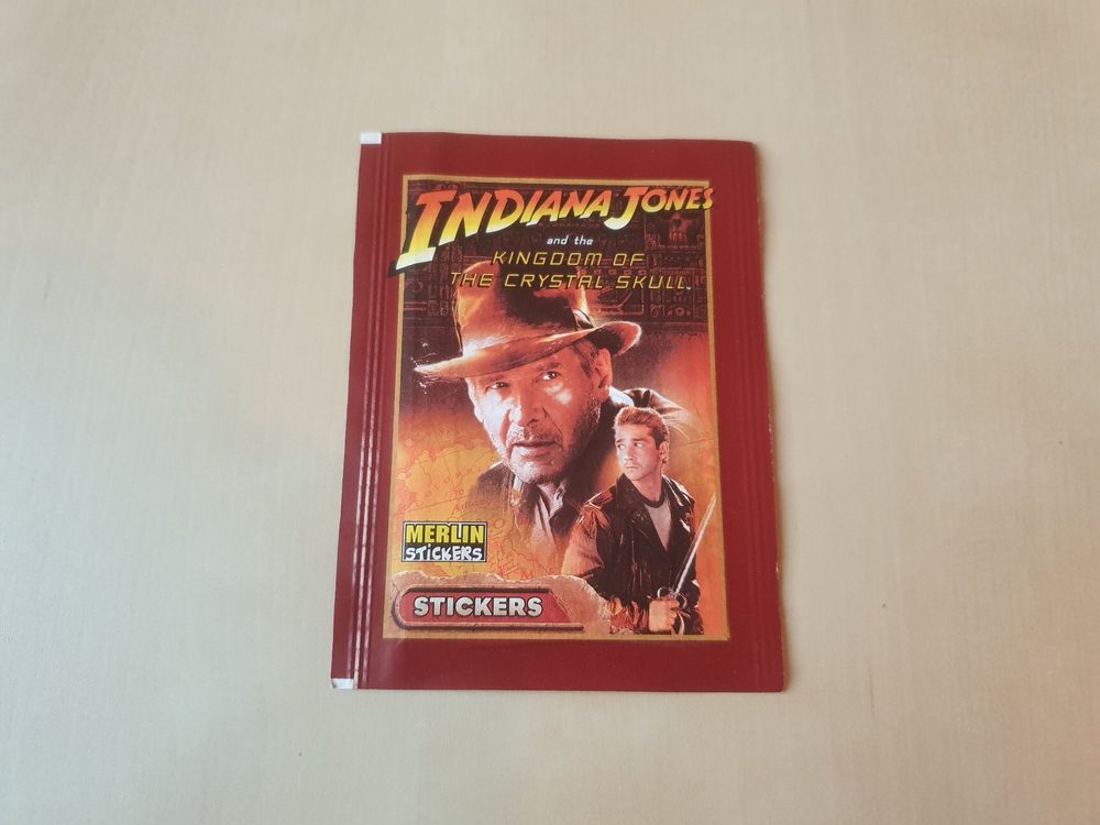 Indiana Jones Crystal Skull Stickers portofrei (Neu und ...