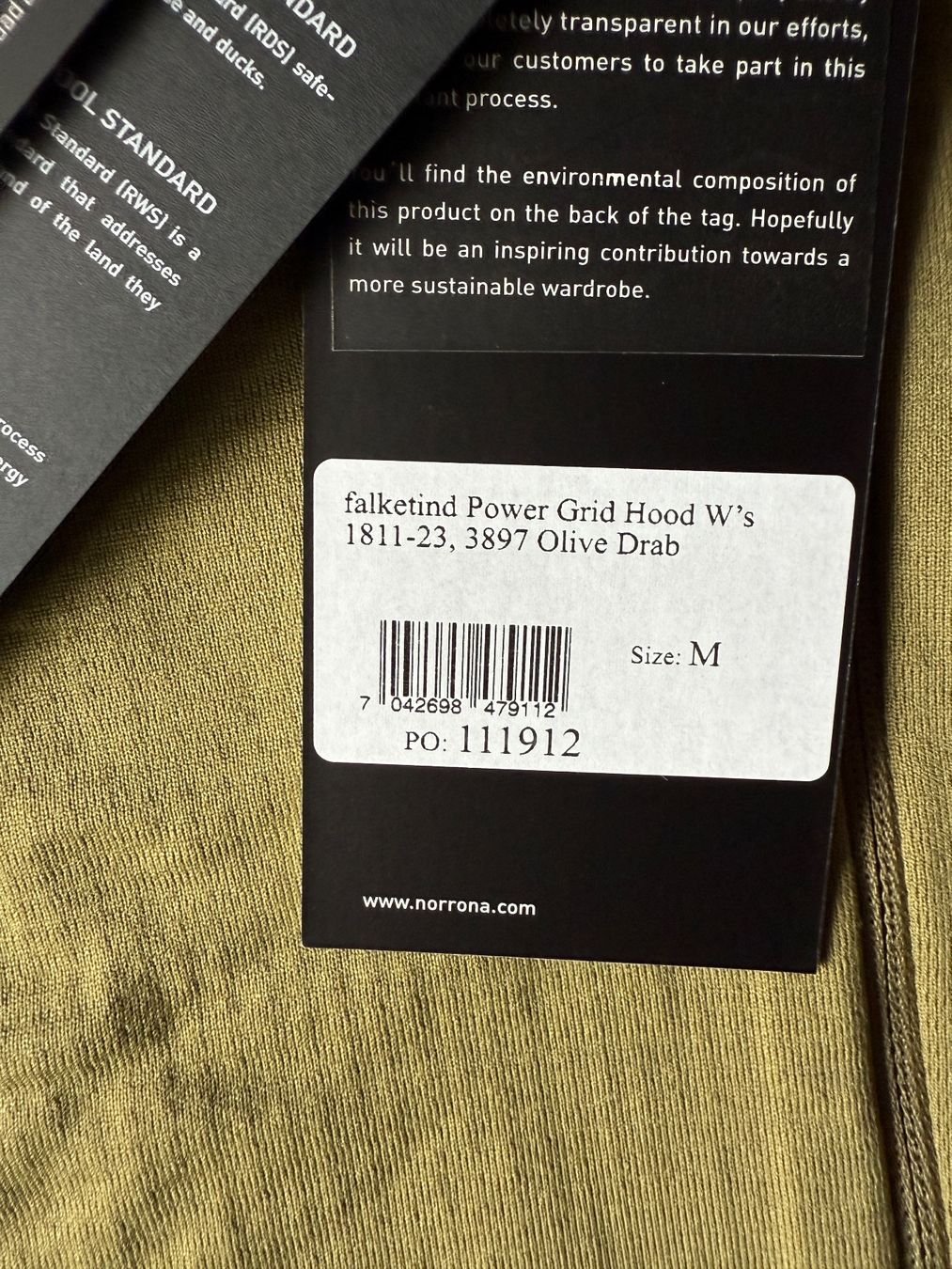 Neue Norrøna Falketind Power Grid Zip Hood Damen Gr. M olive (Neu und originalverpackt) in Thun ...