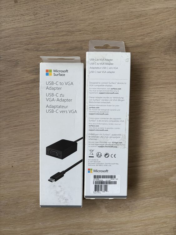 Microsoft Surface USB-C zu VGA Adapter, Neu & OVP! (Neu und ...