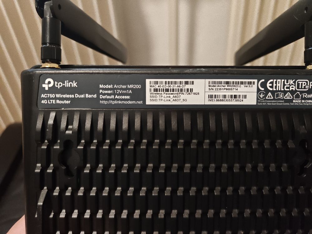 TP-Link AC750 Wireless Dual Band 4G LTE Router - Excellent (Gebraucht ...