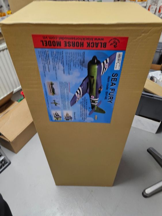Black Horse Sea Fury 1.46m ARF neu und originalverpackt | Kaufen auf Ricardo