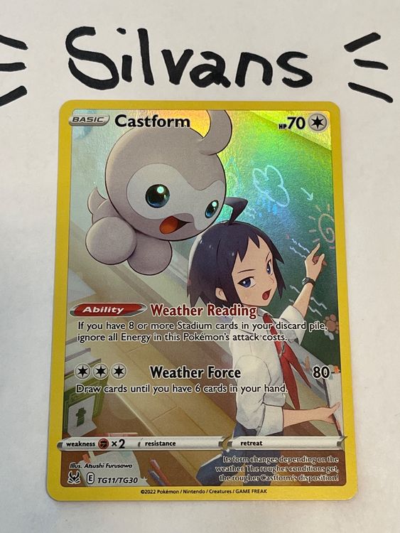 Castform Character Rare Lost Origin Verlorener Ursprung EN | Kaufen auf ...