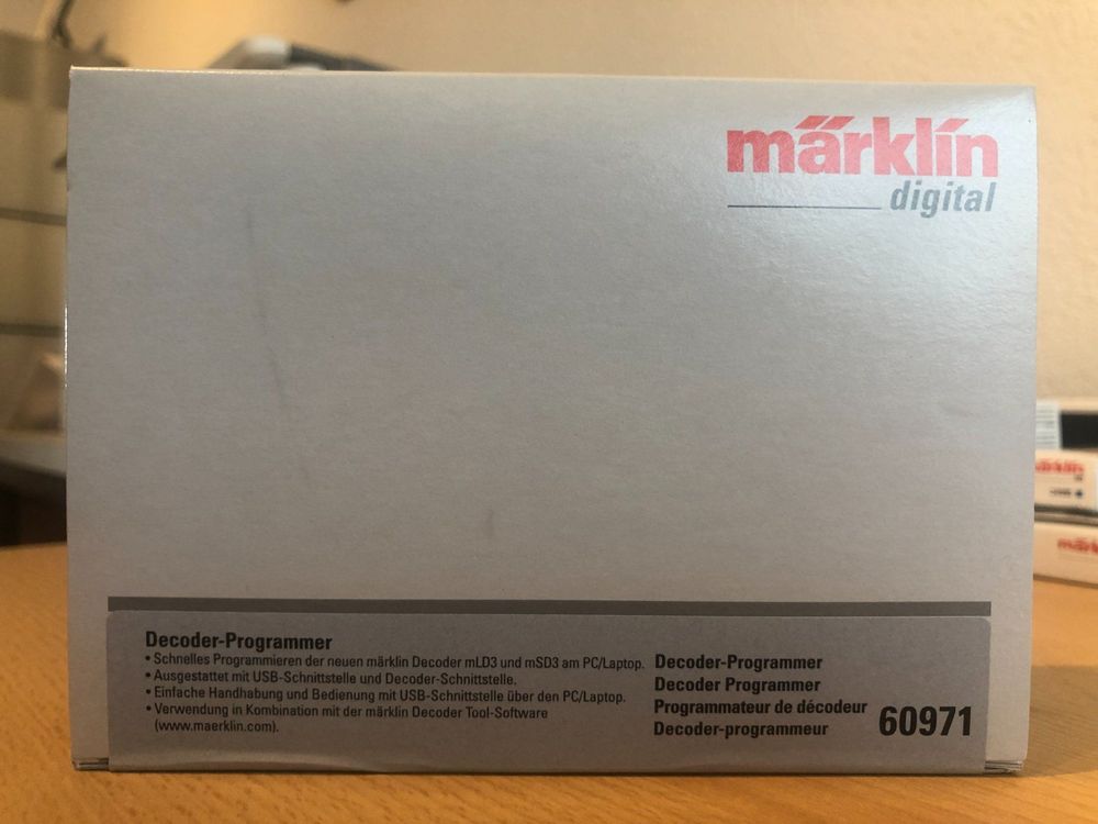 Märklin Decoder-Programmer 60971 (Neu und originalverpackt) in Boswil für CHF 60 – mit Lieferung ...