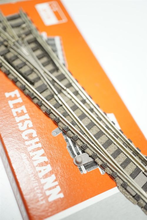 4# Fleischmann 9179 Weiche rechts OVP | Kaufen auf Ricardo
