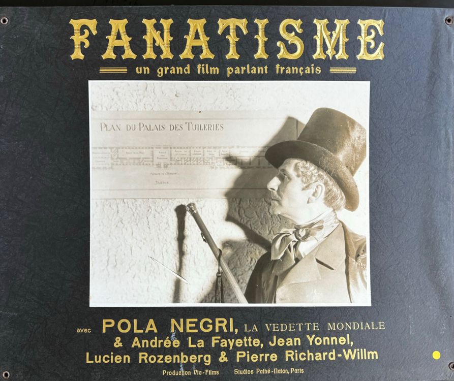 Vintage Lobby Card, Aushangfoto 1934 - Fanatisme, 1934, Film (Gebraucht ...
