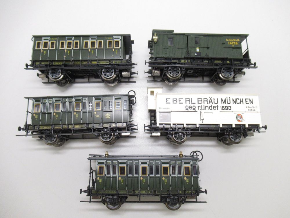 Märklin 43982 Bayerischer Personenzug um 1880 AC H0 (Gebraucht) in ...