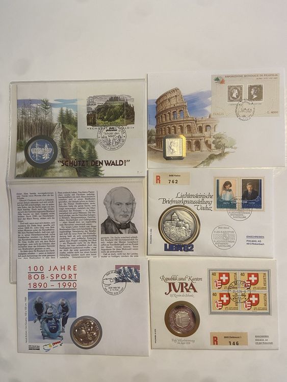 Numisbriefe Münzbriefe (Gebraucht) in Mettmenstetten für CHF 45 – mit Lieferung auf Ricardo kaufen