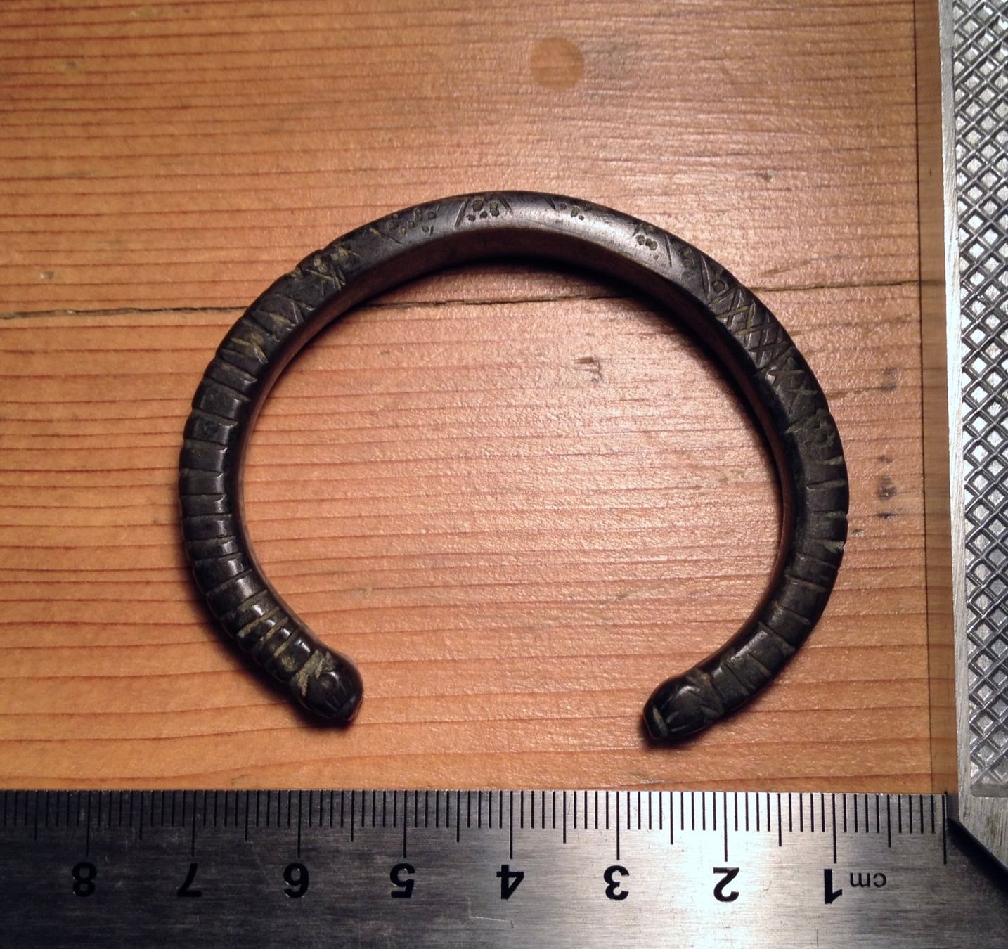 antique bracelet Lorestan - Antike Armband Bronze Luristan (D'occasion ...